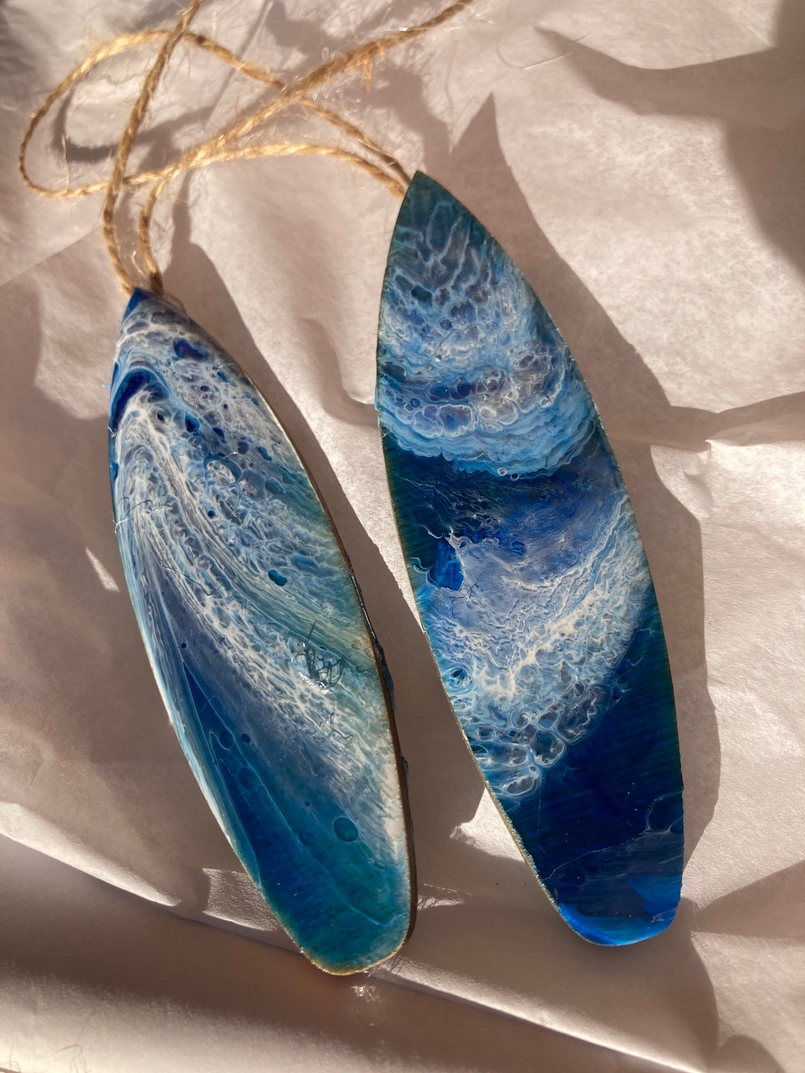 Surfboard Ornament Ocean Theme Christmas Surf Beach - Etsy