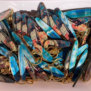 BULK 30 Surfboard Keychain ~ Ocean Theme ~ Surf Beach Tropical Style ...