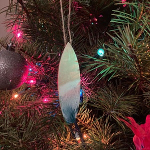 Surfboard Ornament Ocean Theme Christmas Surf Beach - Etsy