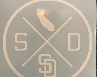 San Diego Decal | Etsy