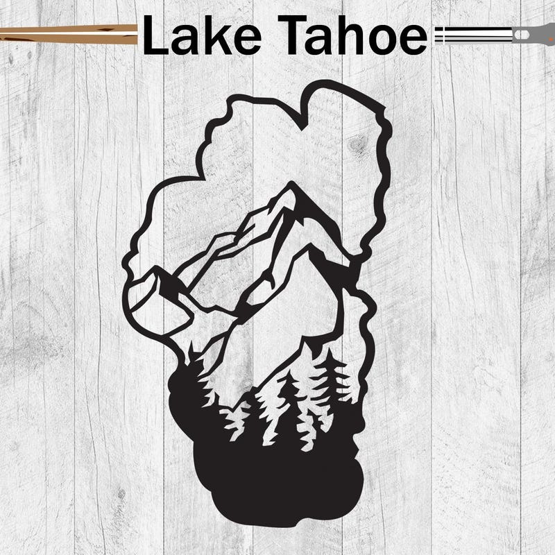 Lake Tahoe Sticker - Etsy