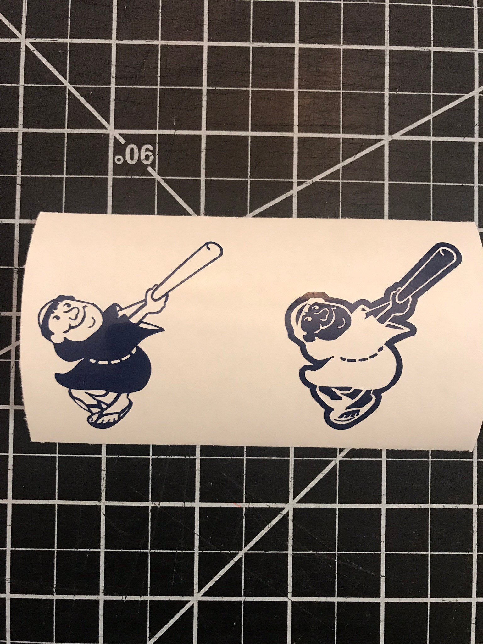 San Diego Padres Swinging Friar Vinyl Sticker Decal Etsy