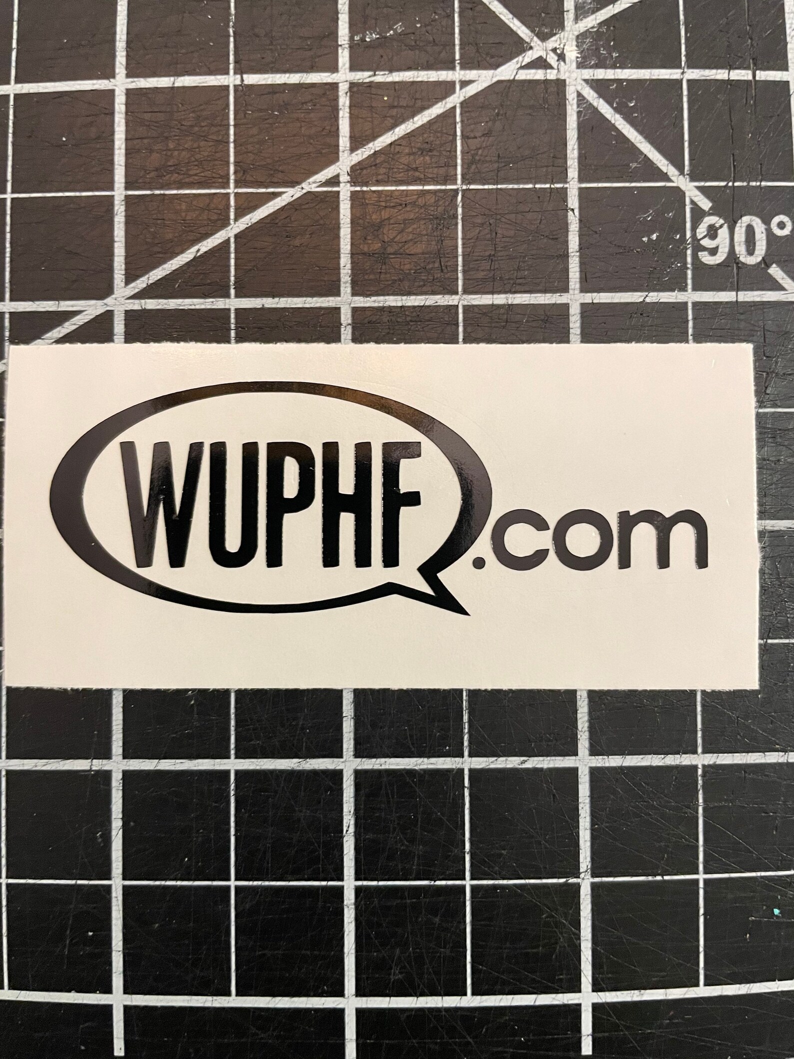 WUPHF the Office Sticker Decal | Etsy