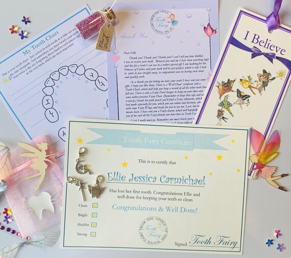Tooth Fairy Bundle First Tooth | Etsy