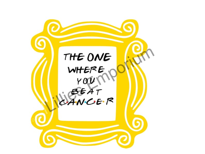 Cancer Clear Card Template - Etsy