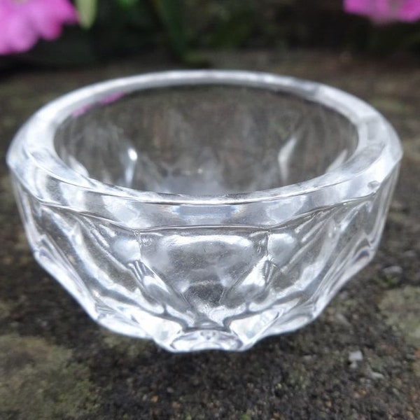 Crystal Salt Dish - Etsy