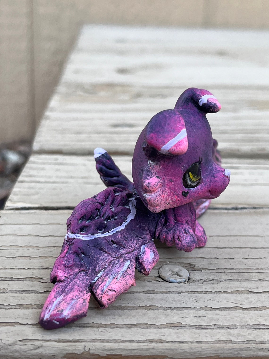 Magenta Winged Collie LPS Custom - Etsy