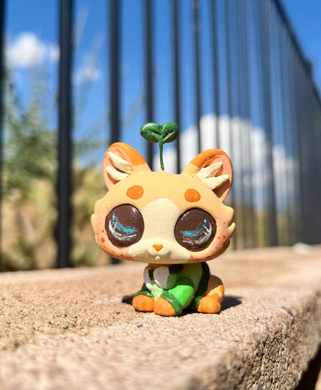 Orange Themed Cat LPS Custom - Etsy