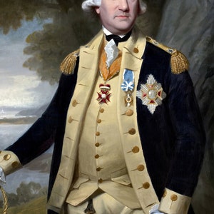 Historical Poster Print: Baron Friedrich Von Steuben, Prussian General ...