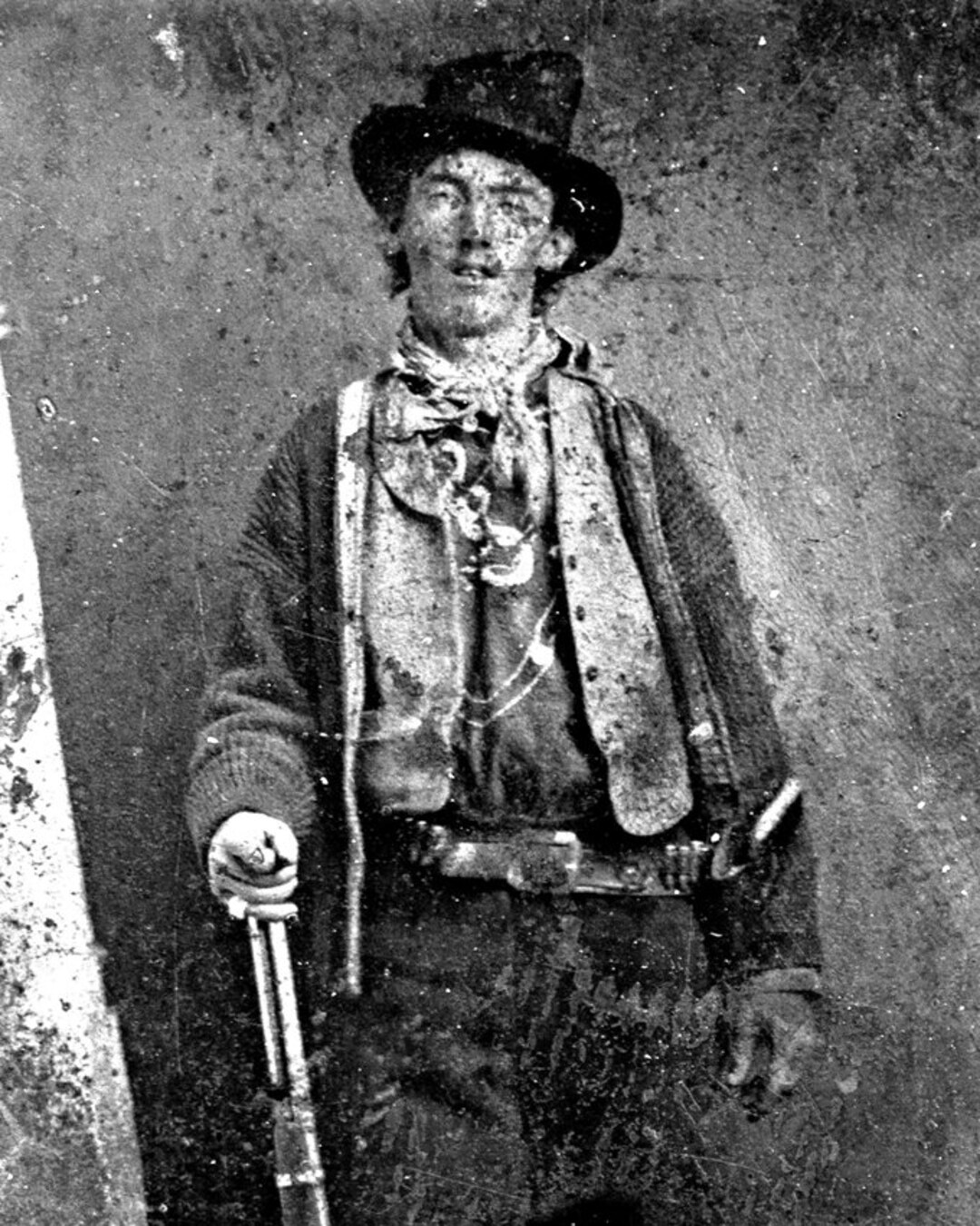 Historical Poster Print: William H. Bonney (mccarty), Frontier Outlaw ...