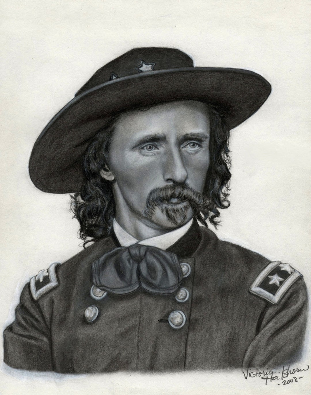 Union General George Armstrong Custer Art Print by Historical Artist ...
