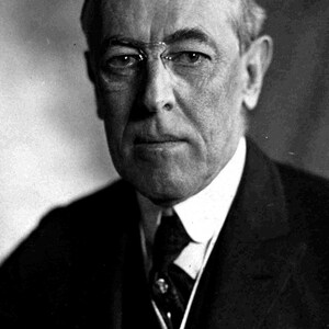 Historical Poster Print: Woodrow Wilson, 28th President the United ...