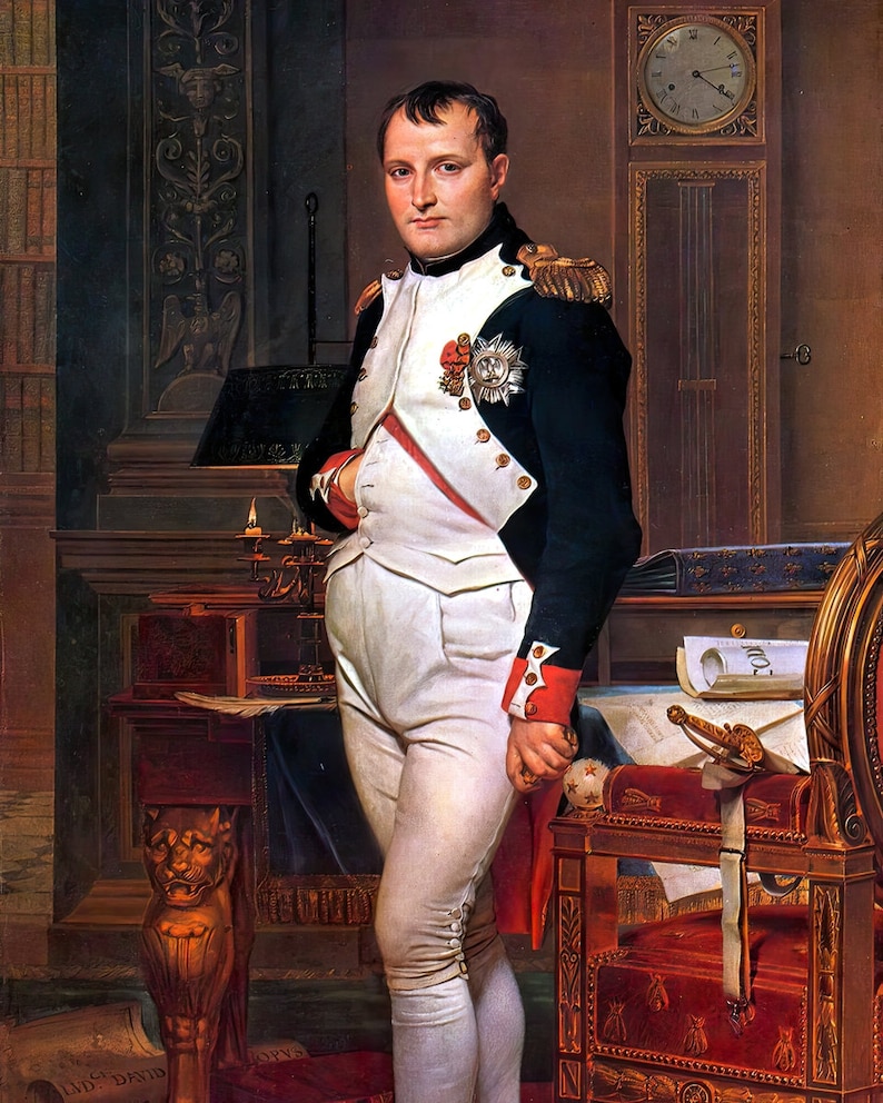 Historical Poster Print: Military Leader and Emperor Napoleon - Etsy