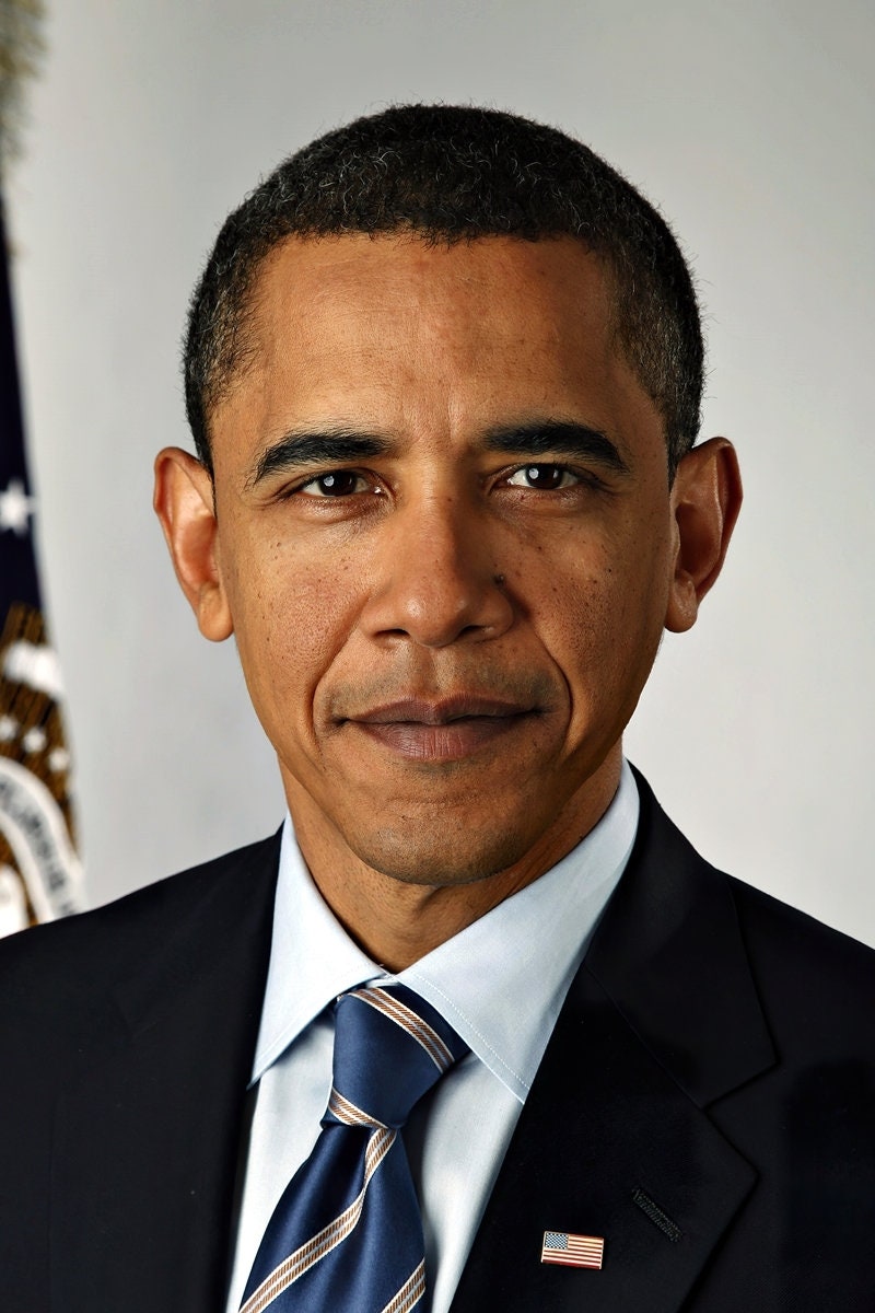 Historical Poster Print: Barack Obama, 44th President of the United ...
