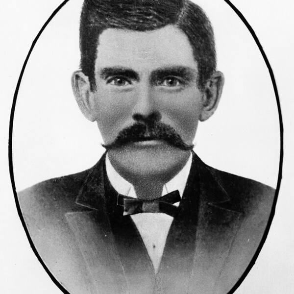 Doc Holliday Portrait - Etsy