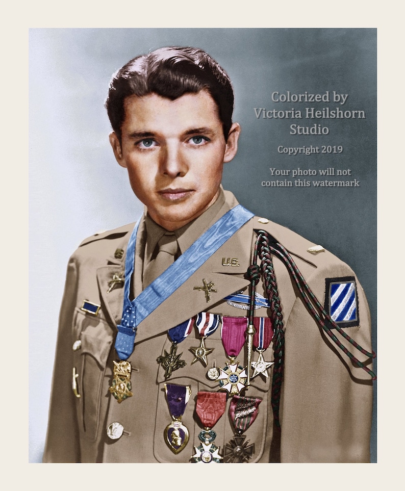 Colorized World War II History Photo Poster Print: U.S. Medal of Honor ...