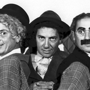 Historical Poster Print: the Marx Brothers - Harpo, Chico and Groucho ...