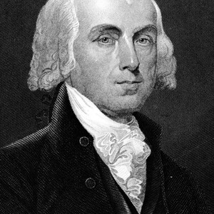 Historical Poster Print: James Madison, 4th President of the United ...