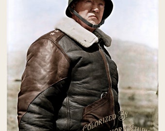 Colorized World War II History Photo Poster Print: U.S. Medal | Etsy