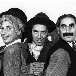Historical Poster Print: the Marx Brothers - Harpo, Chico and Groucho ...