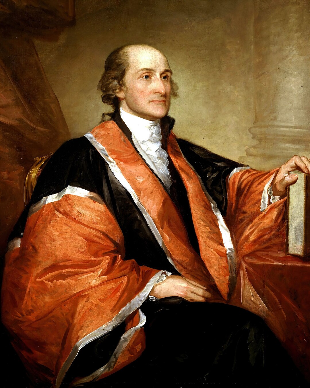 Historical Poster Print: John Jay, Founding Father and 1st U.S. Supreme ...