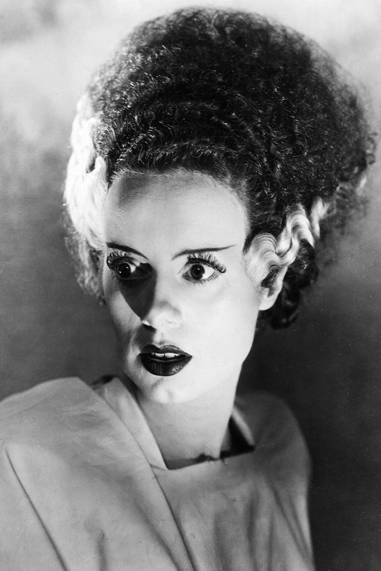 Historical Poster Print: Elsa Lanchester Stars as "the Bride of ...