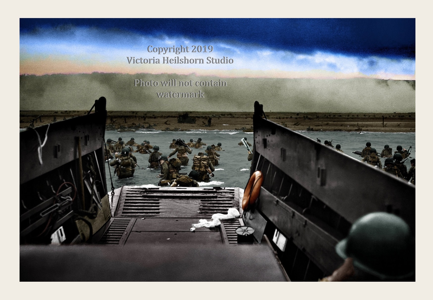 Colorized World War II History Photo Poster Print: - Etsy Australia