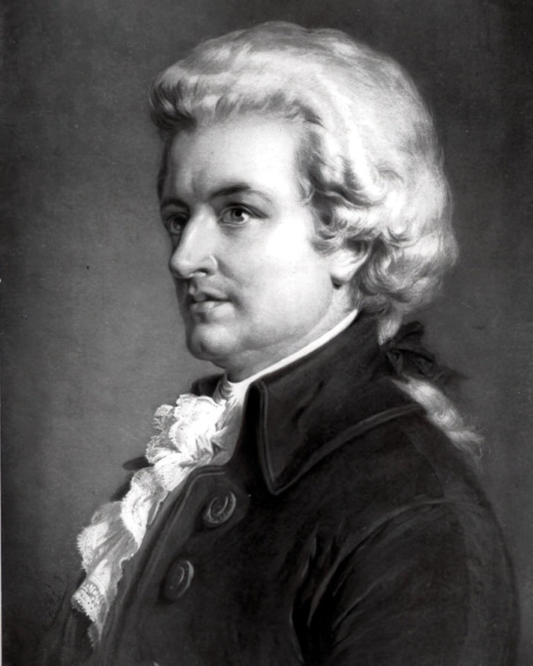 Historical Poster Print: Classical Era Music Composer Maestro Wolfgang ...