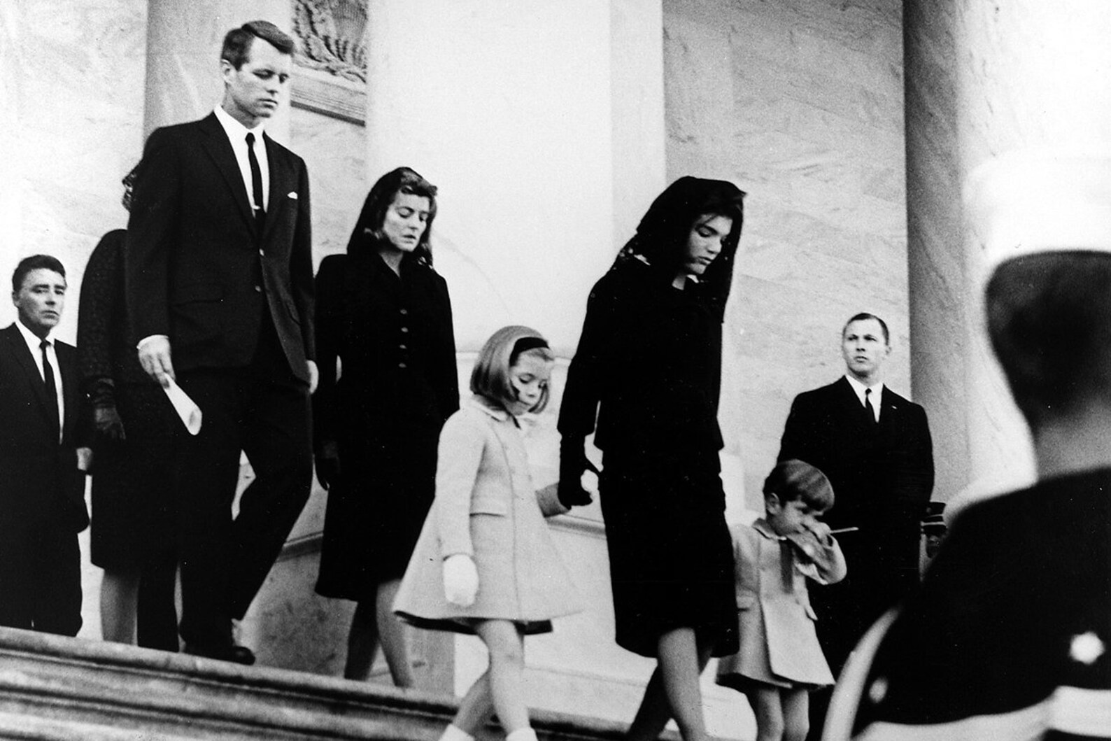 Historical Poster: Robert Jackie Leave Capitol After John F. - Etsy