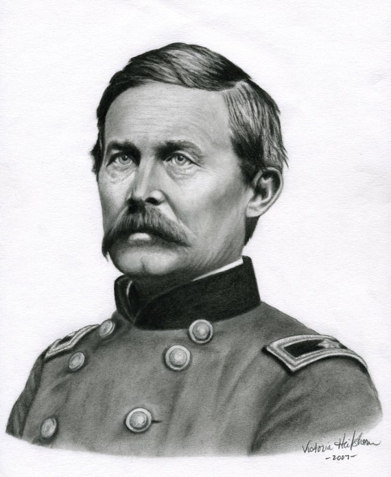 Union Cavalry General John Buford Battle of Gettysburg Art | Etsy