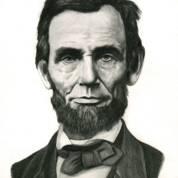 Abraham Lincoln Art - Etsy