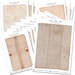Blank Vintage Papers | 1880s - 1930s Ephemera | Naturally Aged | Junk ...
