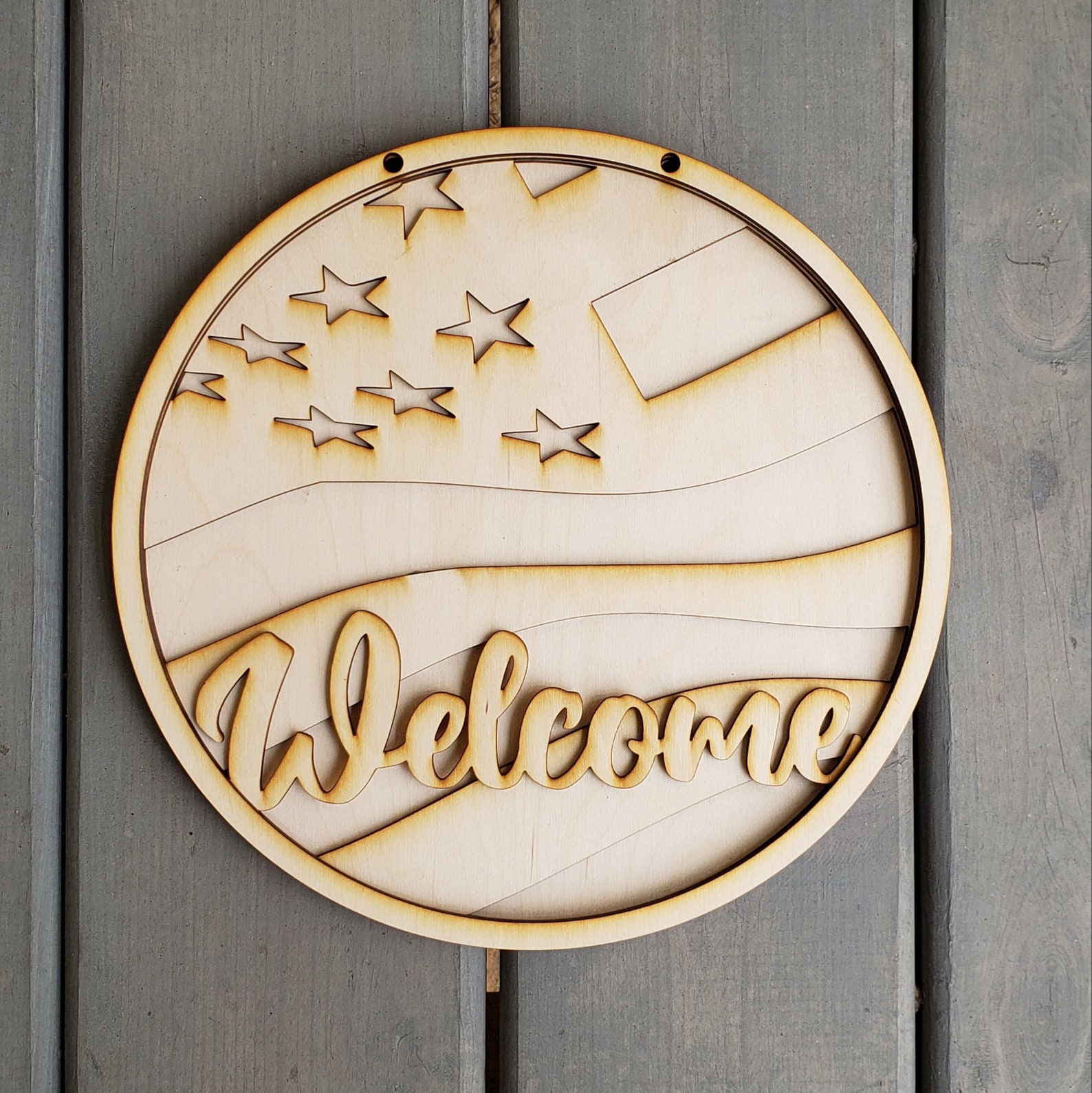 DIGITAL SVG FILE Glowforge Ready Laser Cut Layered American | Etsy