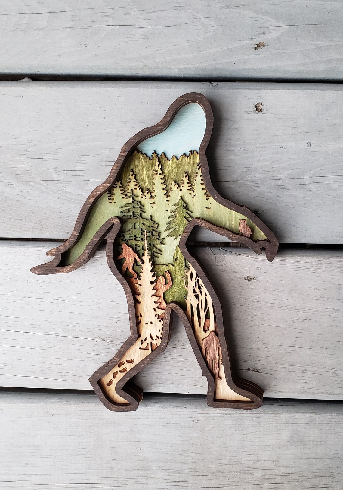 DIGITAL SVG FILE Glowforge Laser Cut Layered Multi-layer | Etsy