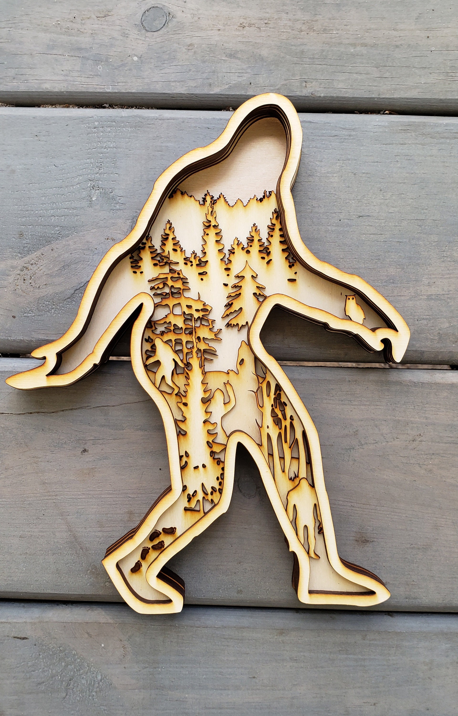 DIGITAL SVG FILE Glowforge Laser Cut Layered Multi-layer | Etsy