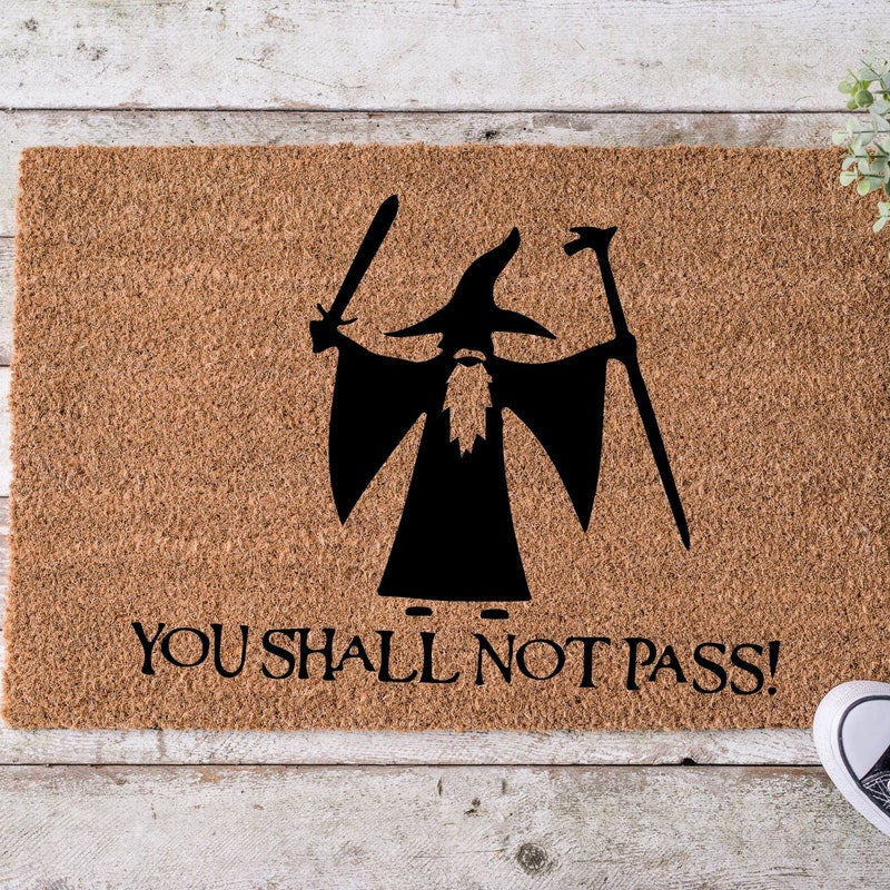 Geek Doormat - Etsy