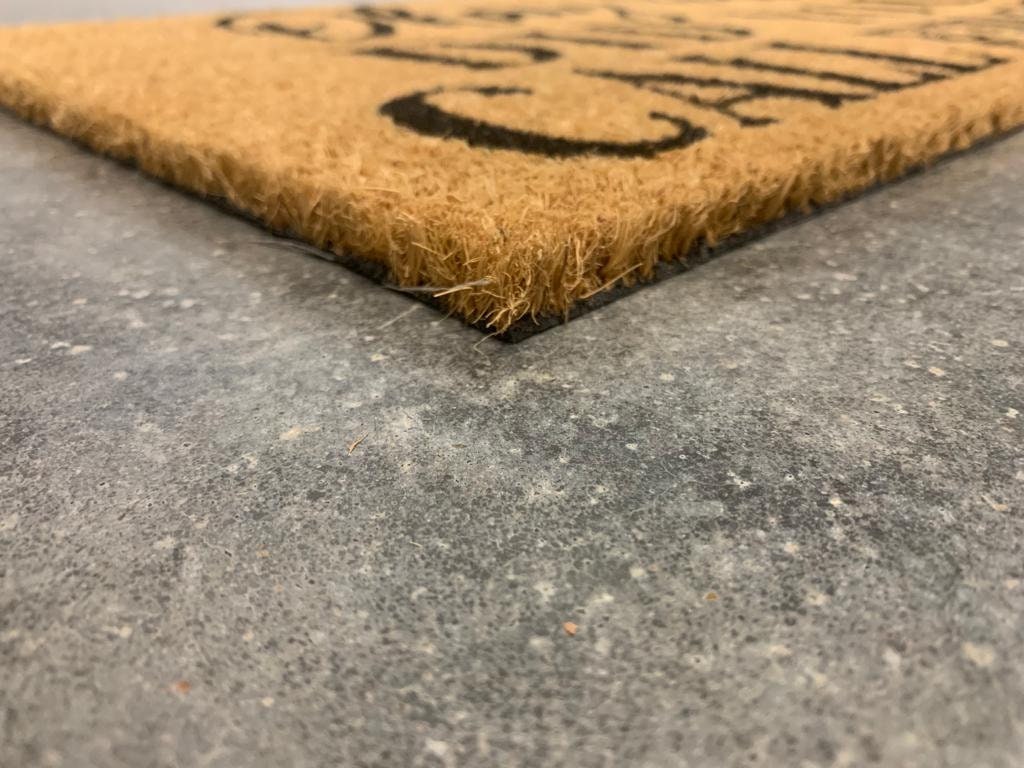 Hold On Were Probably Not Wearing Pants Door Mat Housewarming T