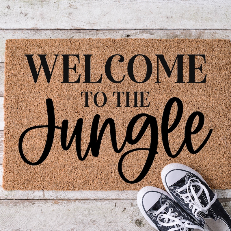 Jungle Doormat - Etsy