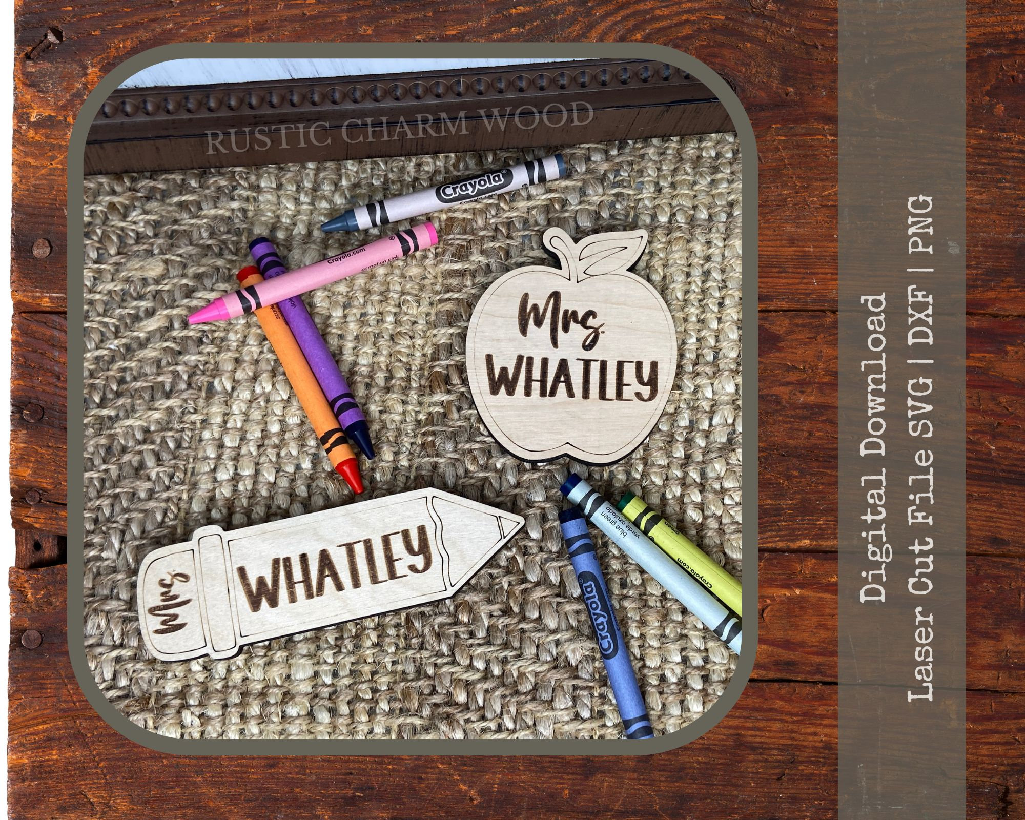 Teacher Magnet Set | SVG for Laser | Glowforge Files | Teacher Gift ...
