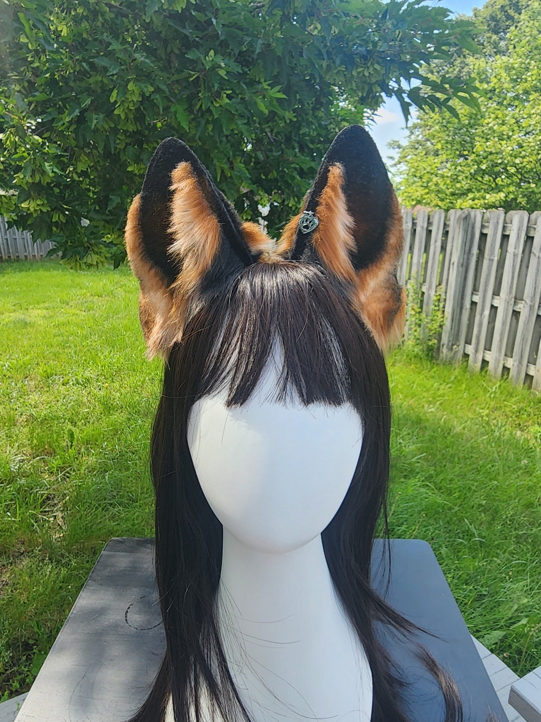 MTO Classic German Shephard Ears | Brown Dog Ears | Dark Brown and ...