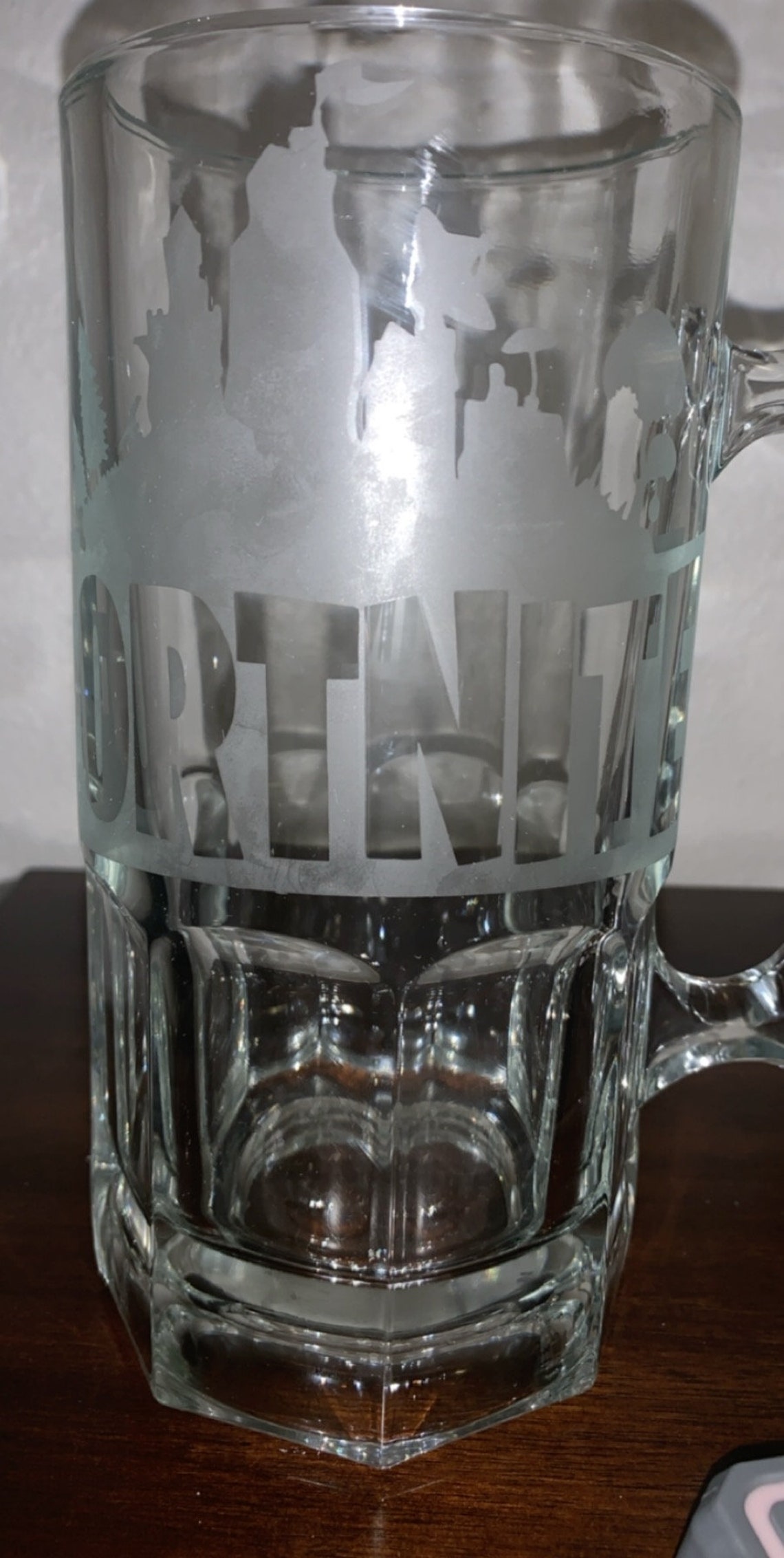 Etched Glass Cup - Etsy