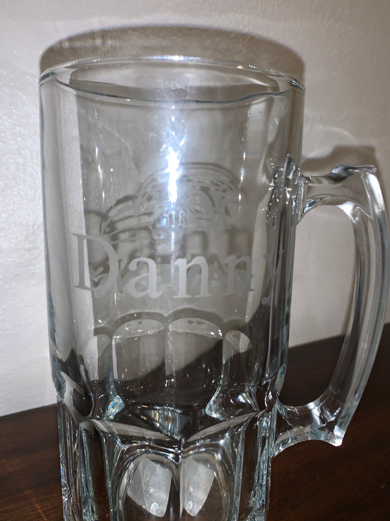 Etched Glass Cup - Etsy