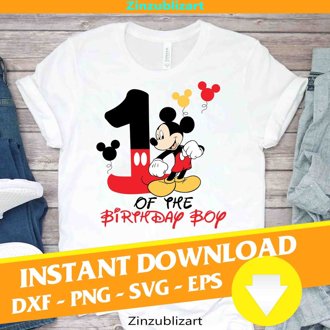 1st Birthday Boy Svg, Birthday Boy Svg, Birthday Svg, Cricut File ...