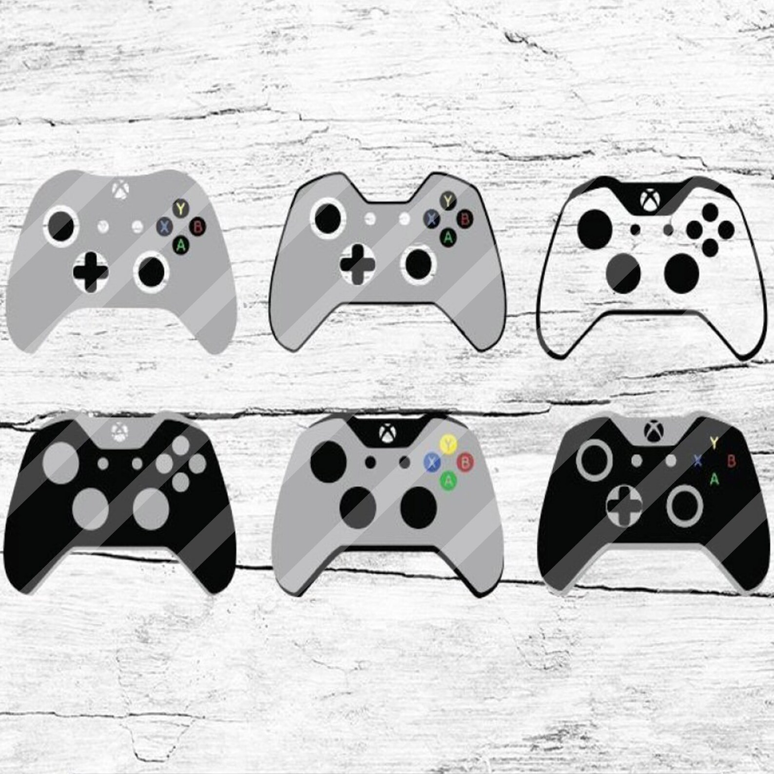 Xbox Controller Bundle Svg Game Svg Gamer Svg Cricut | Etsy