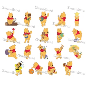 Bundle, Bear Svg, Cartoon Svg, Cricut File, Clipart, Svg, Png, Eps, Dxf ...