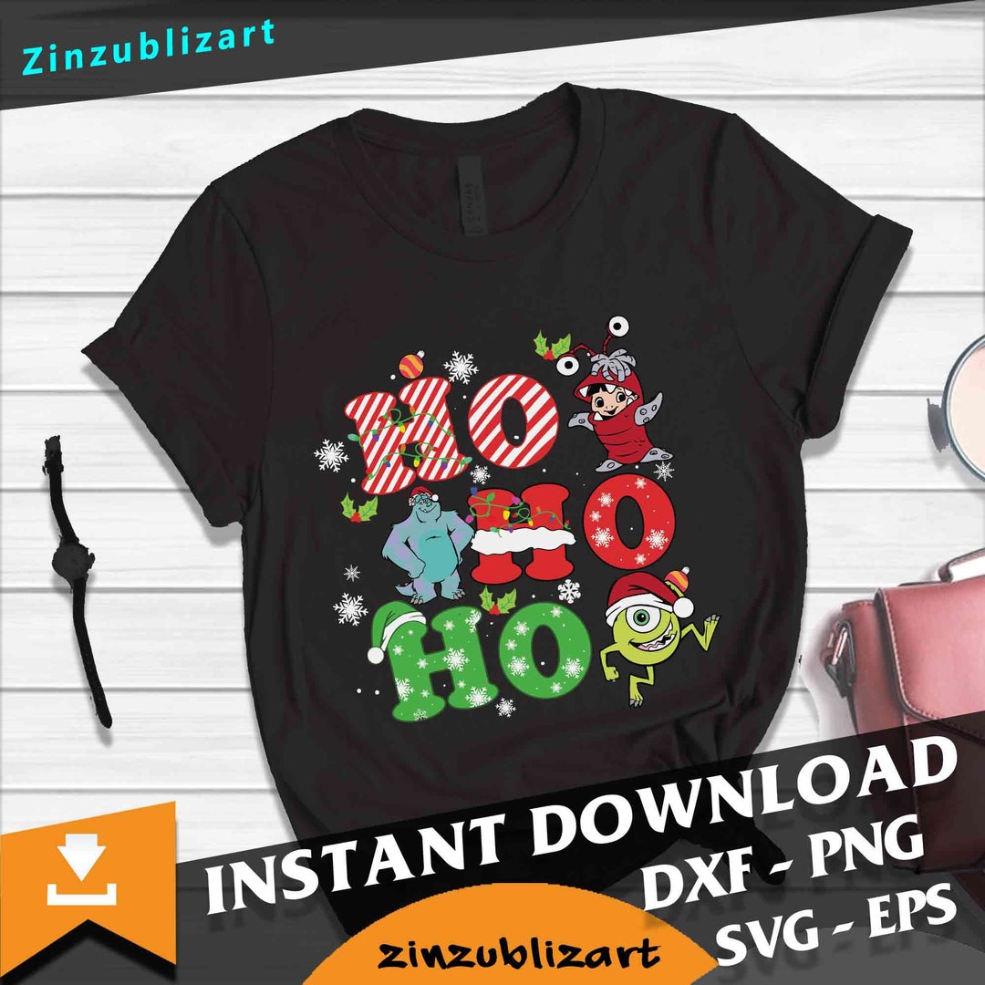 Hohoho Svg, Funny Characters Svg, Christmas Svg, Cricut File, Clipart ...