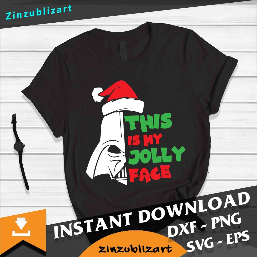 This is My Jolly Face Svg, Christmas Svg, Gift Svg, Cricut File ...