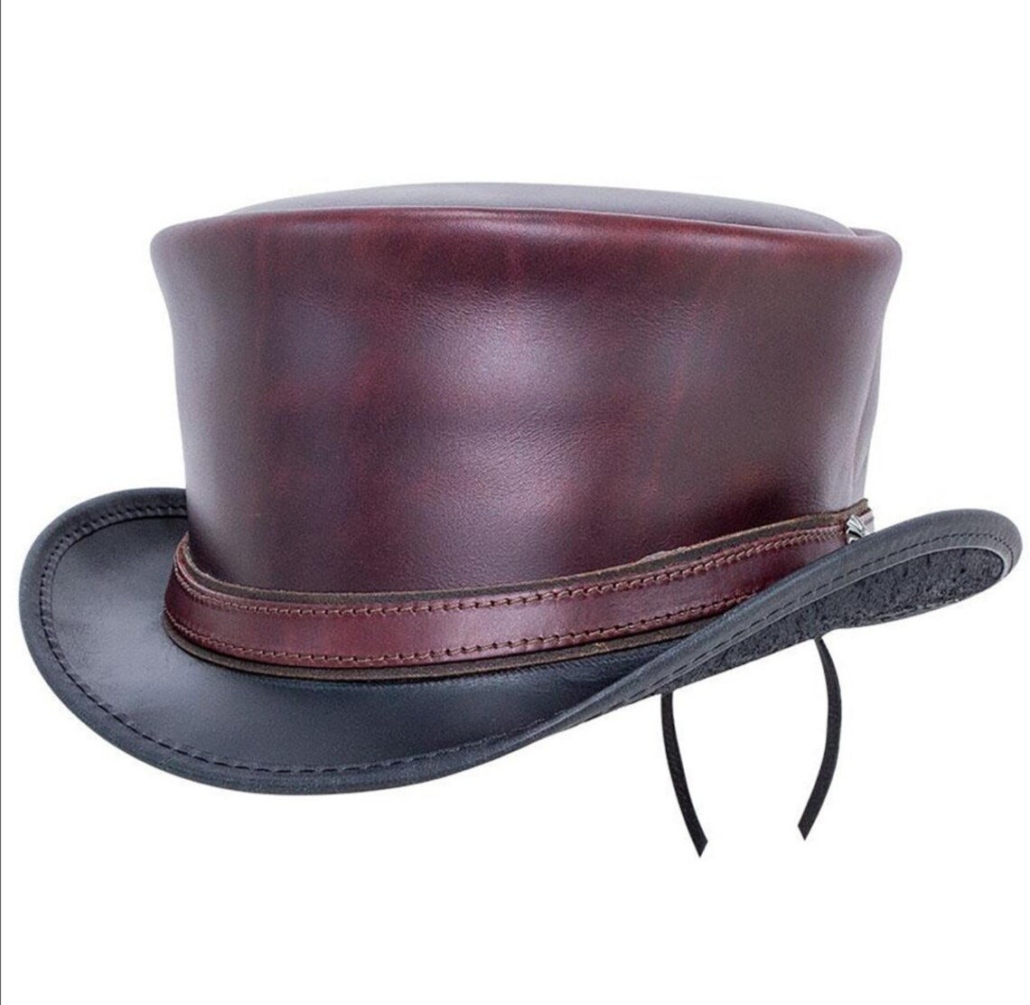 Top Hat Maroon Color 100% Handmade New With Tags - Etsy