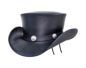 Black Suede Leather Clint Eastwood Pale Rider Style Western - Etsy