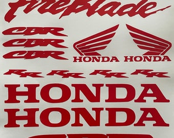 Honda Motorcycle Vinyl Tank Decals - Etsy UK